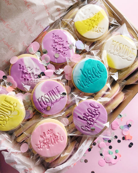 Affirmation Cookies II | Buy Custom Message Cookies for Families