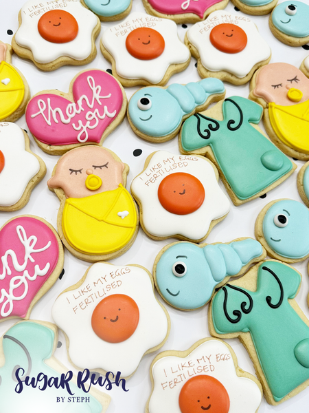 Thank You IVF Cookies | Buy Pregnancy Doctor Appreciation Baby Cookies