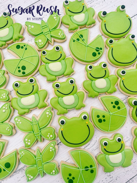 Froggy Fun | Buy Cute Animal Frog Cookies for Kids Birthdays Online ...