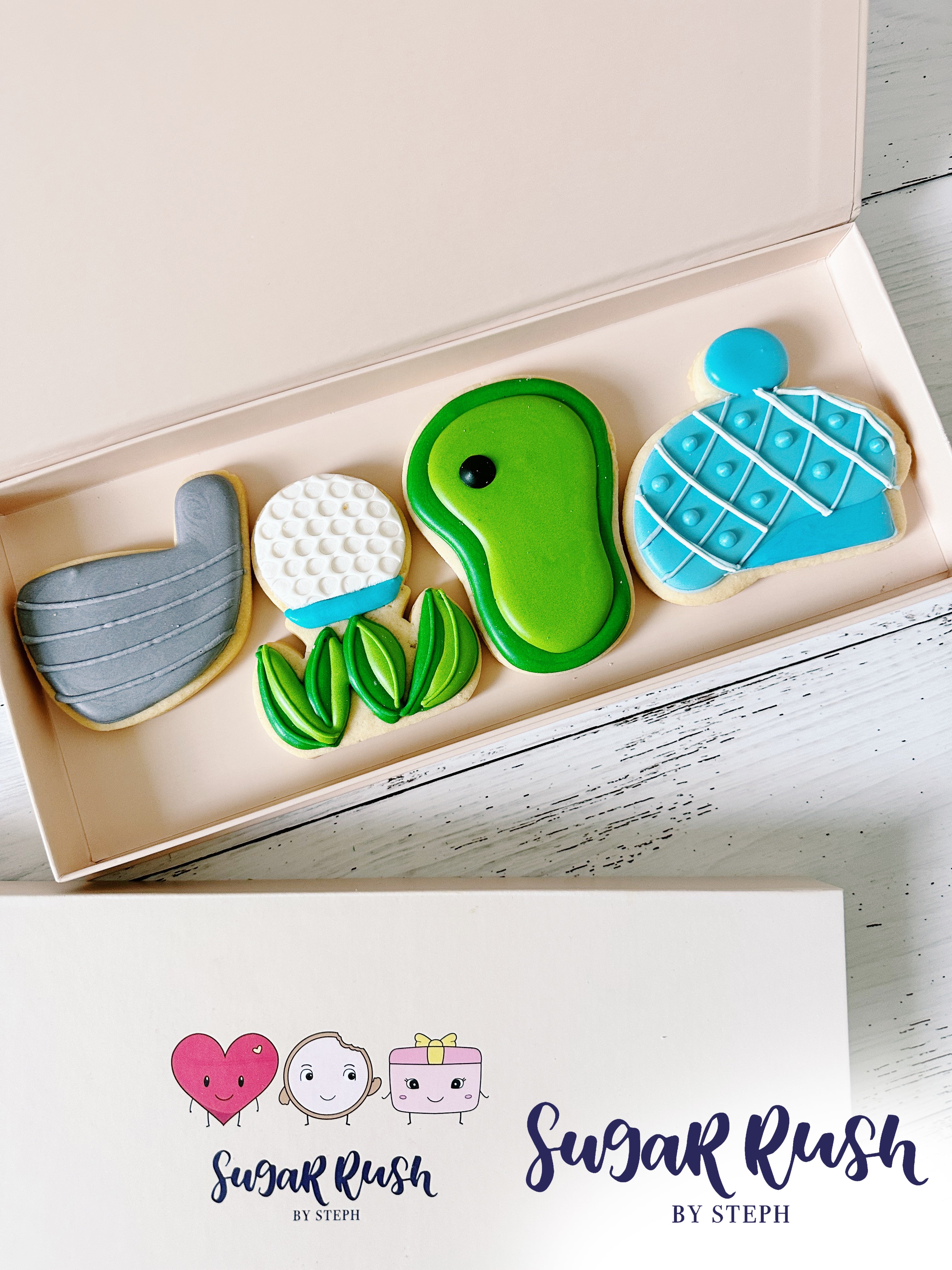 Hole-in-One | Buy Golf Event Theme Cookie Edible Gift Box Online