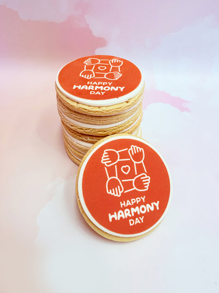 Happy Harmony Day Cookies 2026 | Buy Custom Cultural Gifts Australia