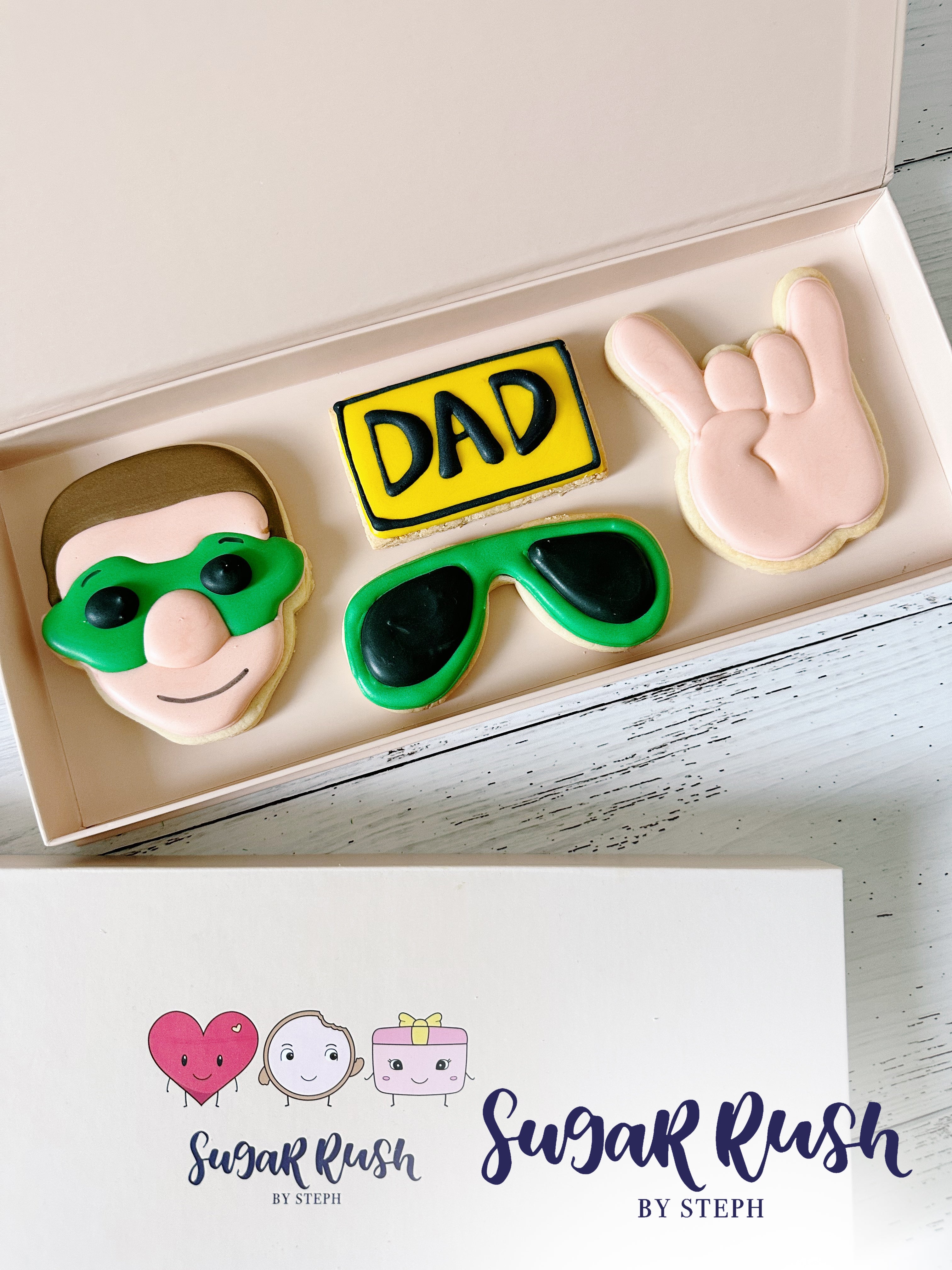 Super Dad | Buy Fun Father's Day Cookie Box for Dad Online