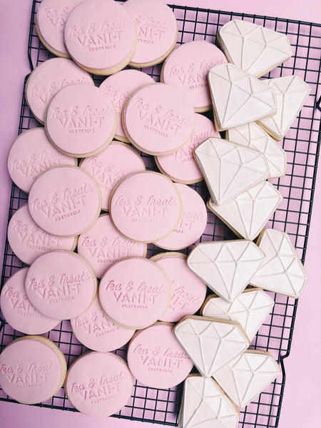 Shine Bright Like A Diamond Cookies | Buy Edible Wedding Event Favours