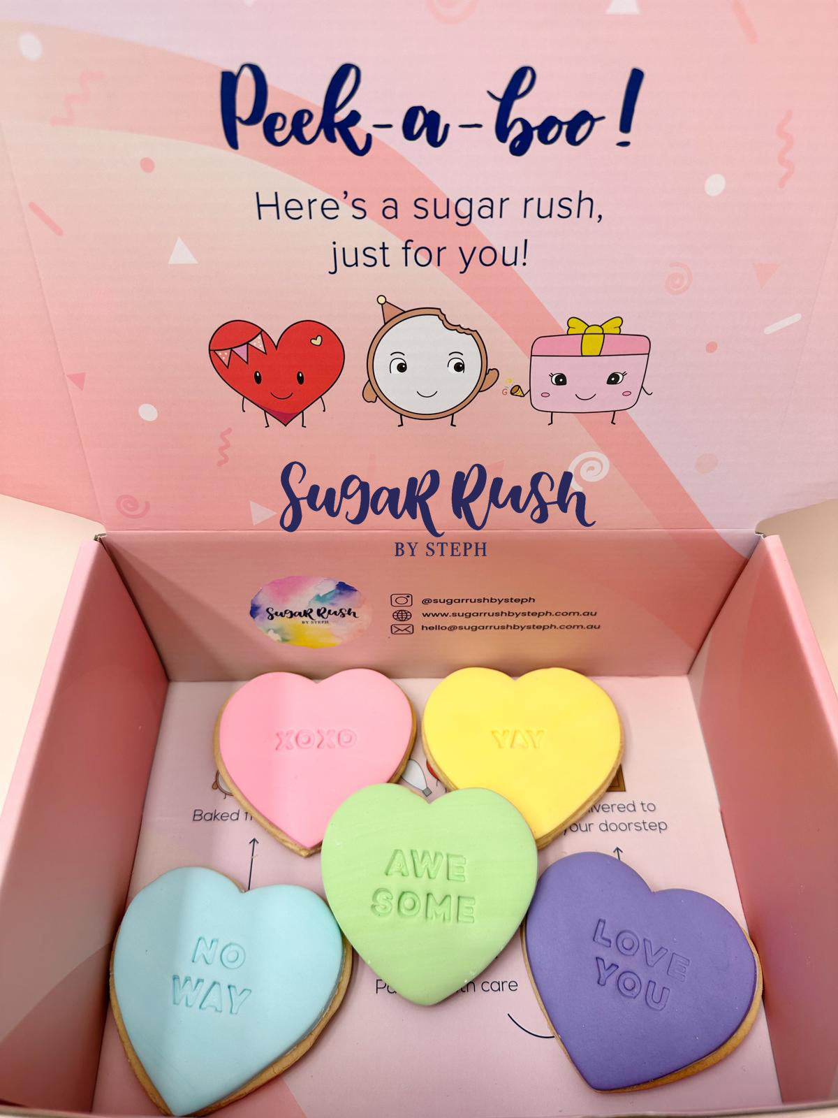 Sugar Rush by Steph | Edible Cookie Art
