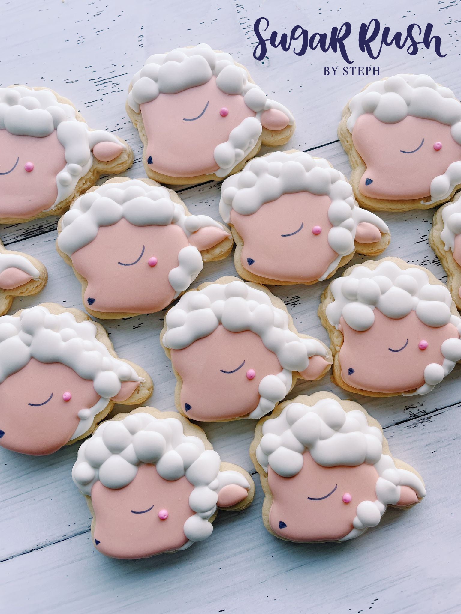 Lamb Baby Shower Sugar Cookies Little Lamb Oreo Cookies, Cute Sheep